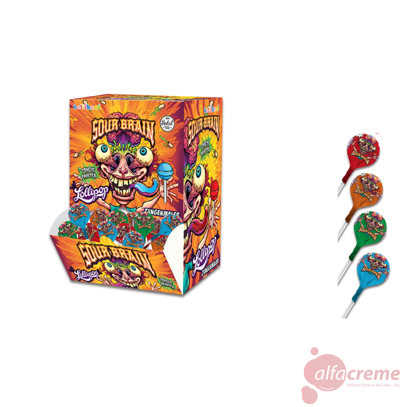 Chupa-Chups Sour Brain C/100